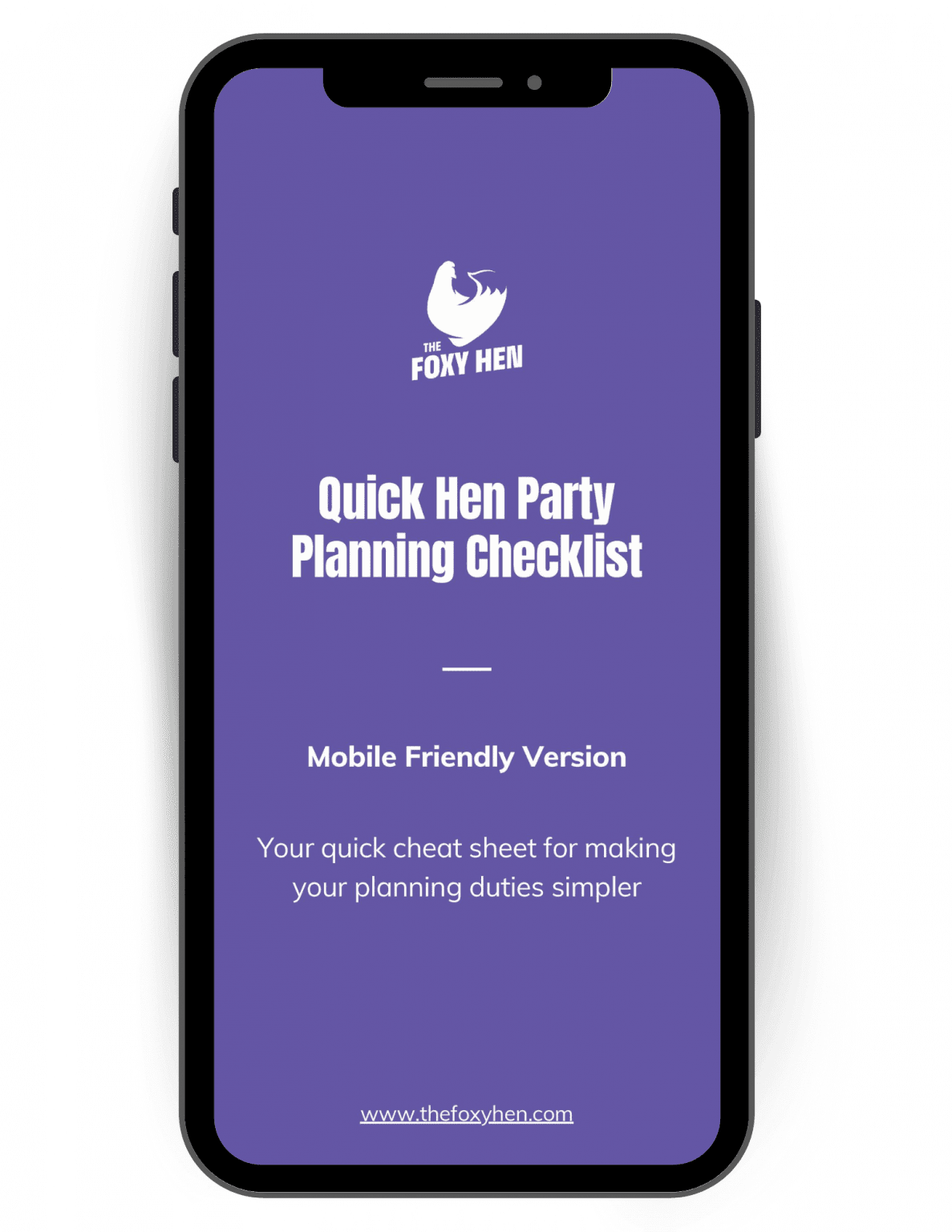 Hen Party Planning Checklist | The Foxy Hen