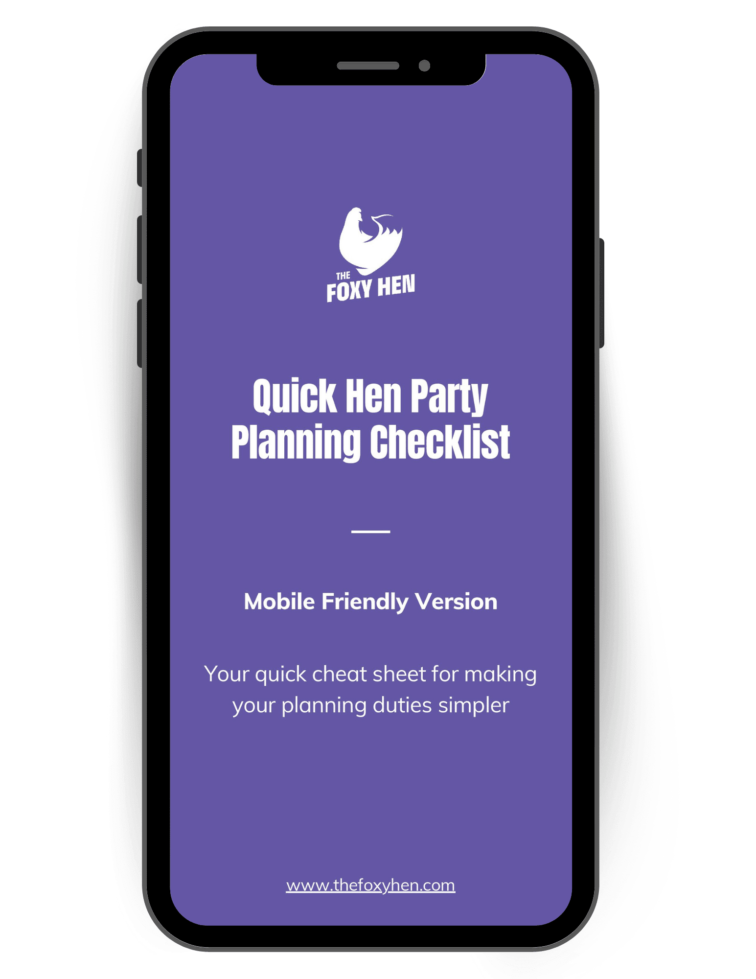 Hen Party Planning Checklist | The Foxy Hen